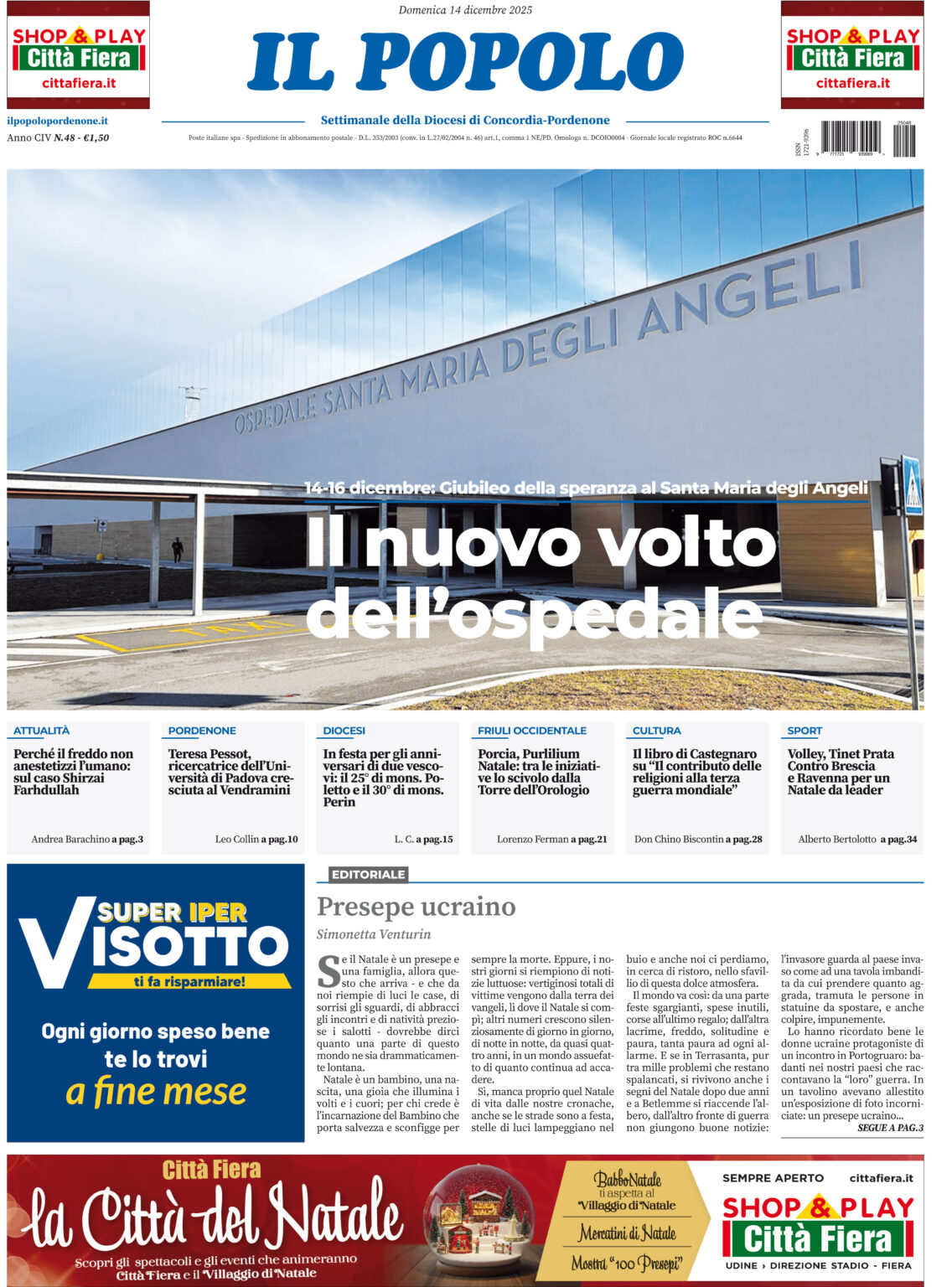 Il Popolo 2025 – 48 – Domenica 14 dicembre 2025 - Il Popolo